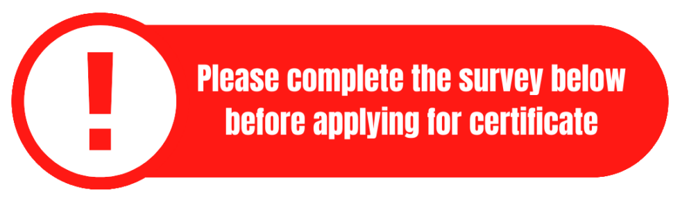 CERTIFICATE COLLECTION | Academic Management Division (AMD)
